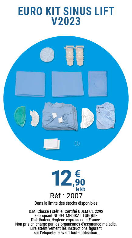 Euro Dental Kit - Kits stériles pour l'Implantologie